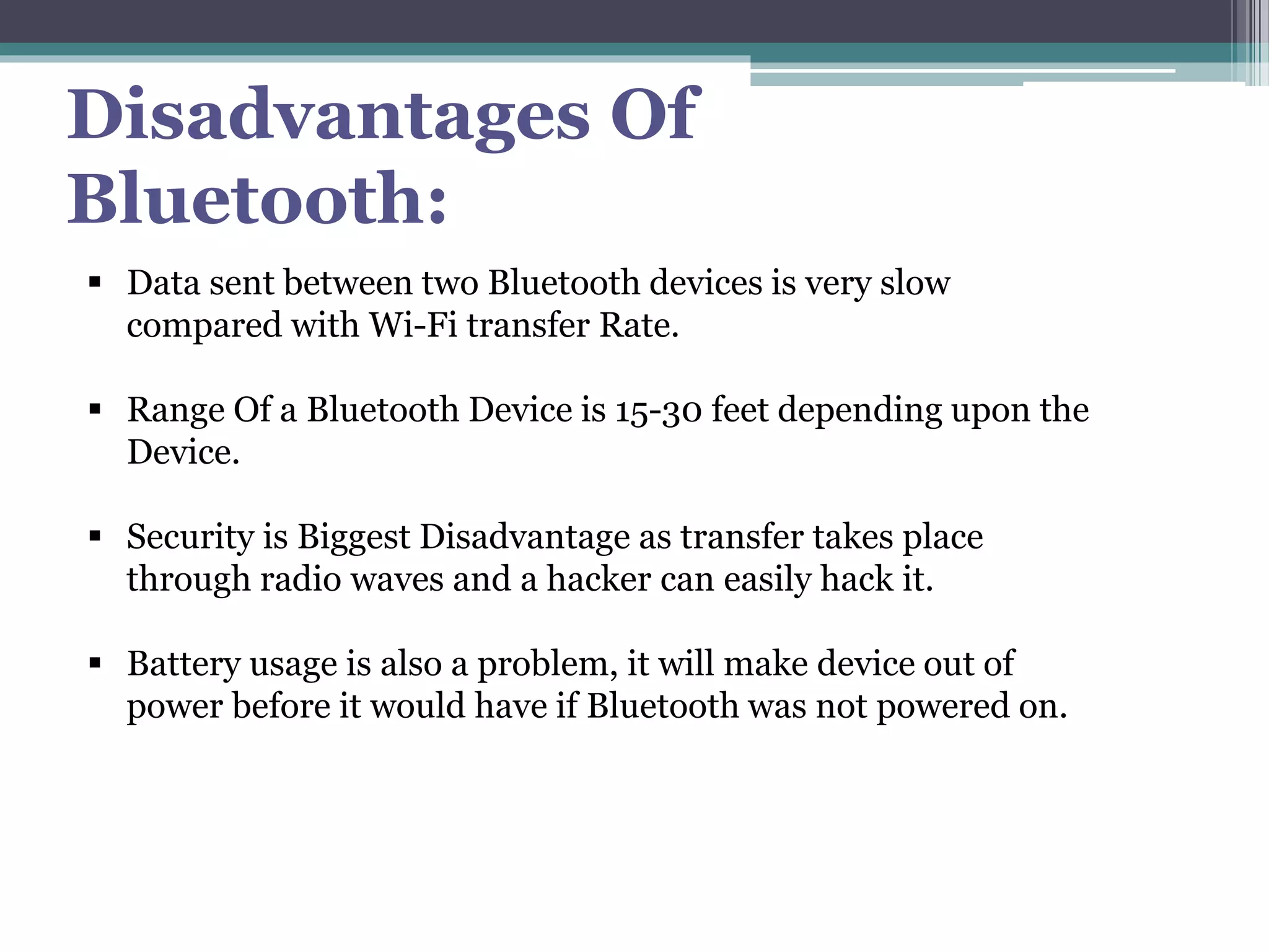 Bluetooth ppt | PPT