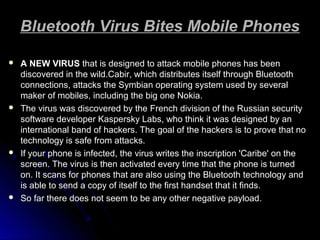Bluetooth Presentation | PPT