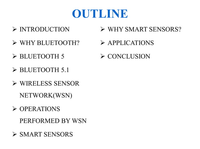 Bluetooth based smart sensor networks | PDF | Internet of Things | Internet