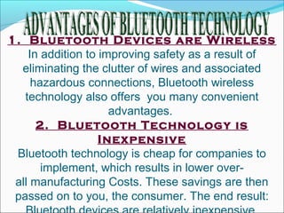 Bluetooth technology | PPT | Computer Peripherals | Computing