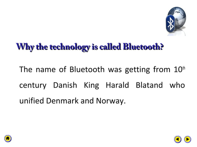 Bluetooth Technology | PPT | Computer Peripherals | Computing