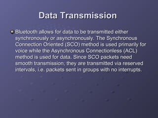 Introduction to Bluetooth technology | PPT