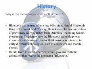 Bluetooth Technology | PPT