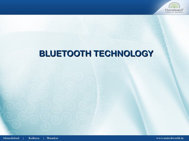 Bluetooth technology | PPT