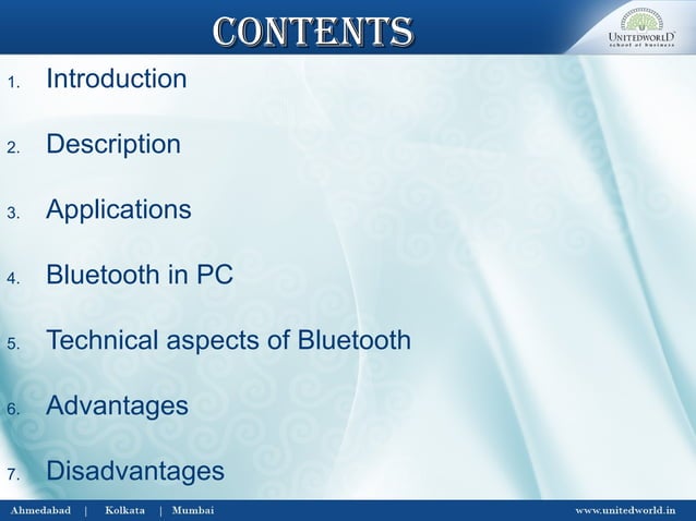 Bluetooth technology | PPT