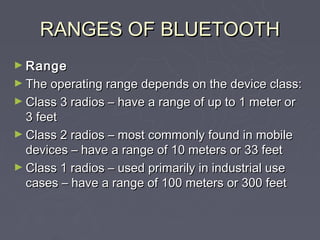 Bluetooth technology aditya | PPT
