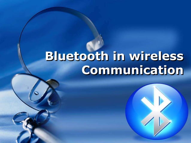 Bluetooth technology by polite group | PPT