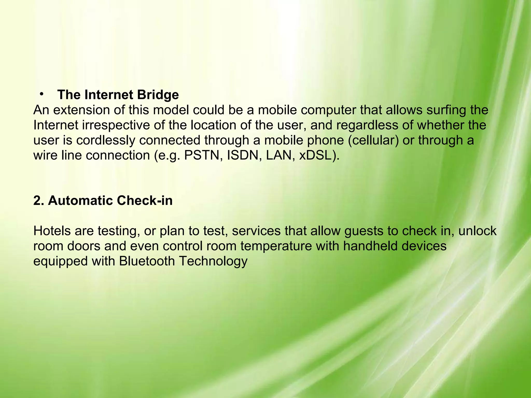 Bluetooth technology presentation | PPT