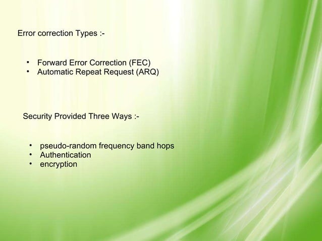 Bluetooth technology presentation | PPT