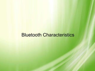 Bluetooth technology presentation | PPT
