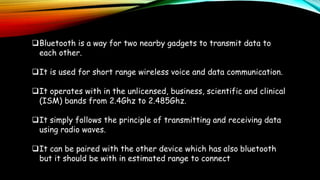 BLUETOOTH TESTING bluetooth testing.pptx