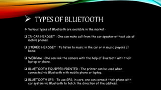 BLUETOOTH TESTING bluetooth testing.pptx