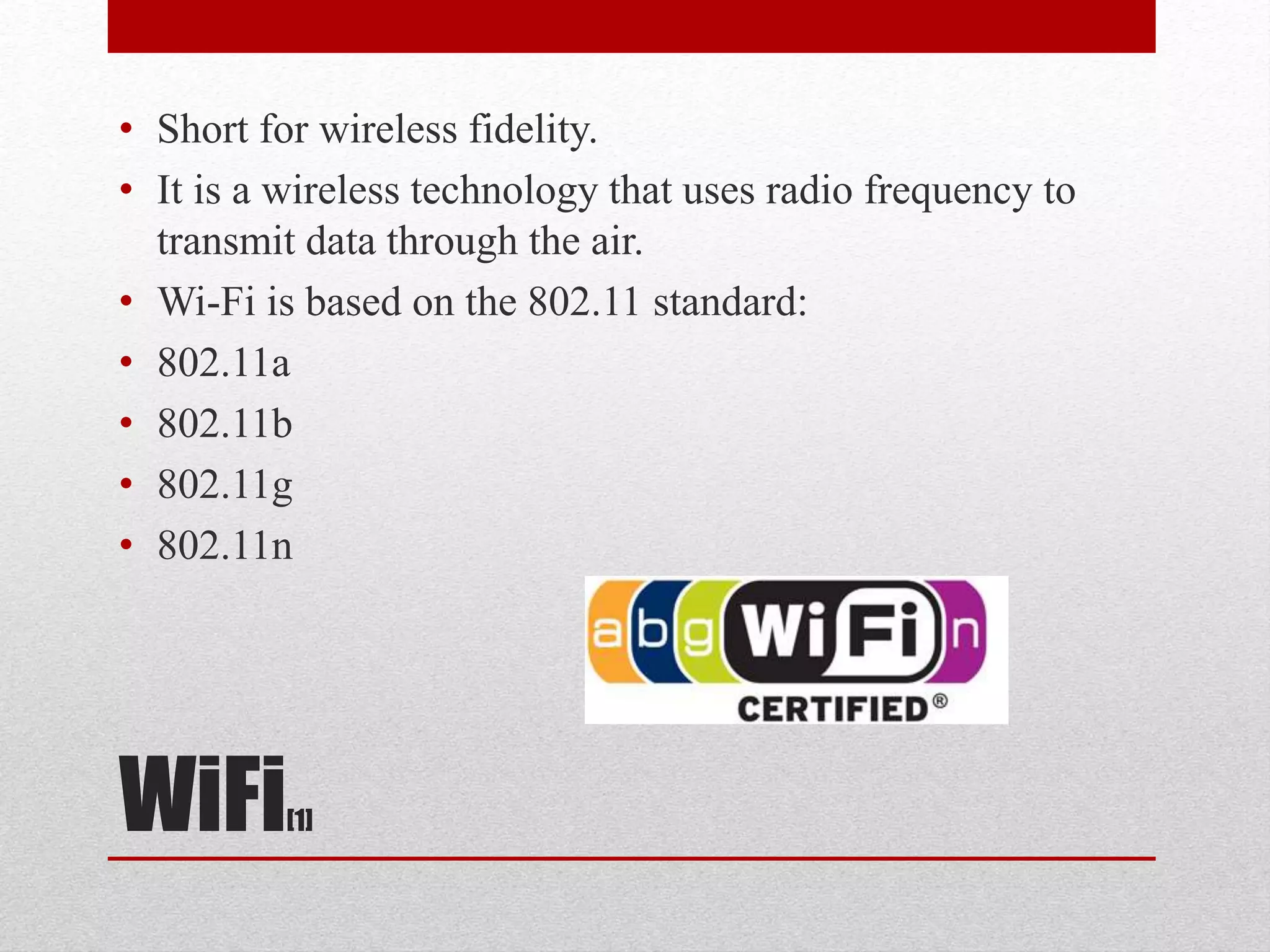 The Differences Between Bluetooth, ZigBee and WiFi | PPTX
