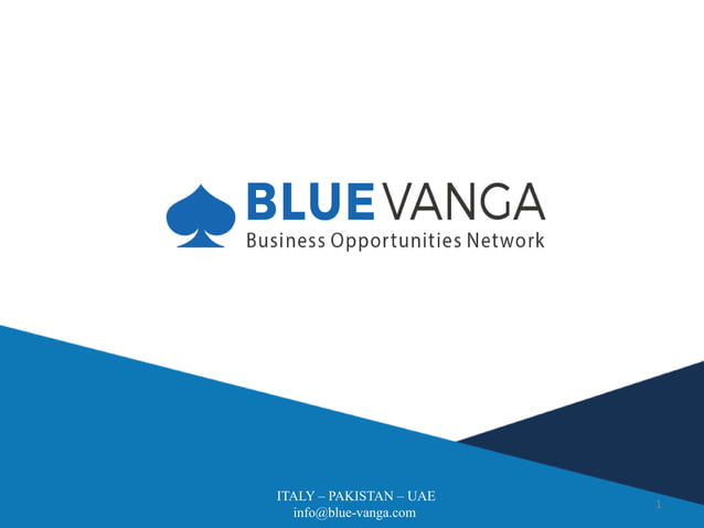 Blue vanga presentation | PPT