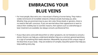 What Do Blue Veins Mean .? . | PPTX