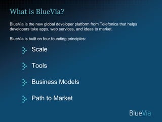 BlueVia overview | PPT