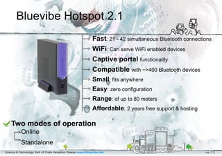 Bluevibe presentation v2.2 | PDF
