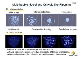 Huge-Scale Molecular Dynamics Simulation of Multi-bubble Nuclei | PPT