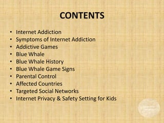 Blue Whale Challenge Awareness | PDF