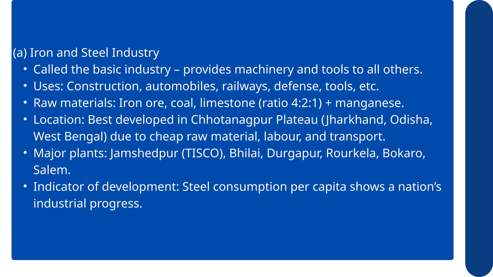 Manufacturing industries class-X (Geography) | PPTX
