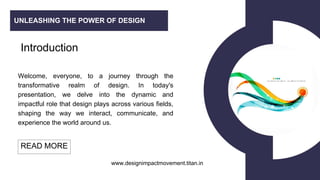 How Design Is Making an Impact and Winning Awards? | PPT