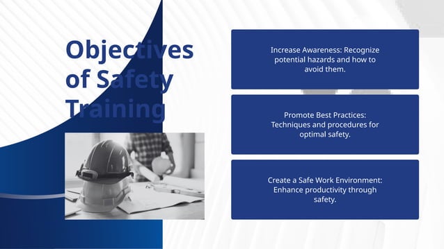 Blue White Professional Modern Safety Training Presentation.pptx
