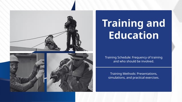 Blue White Professional Modern Safety Training Presentation.pptx