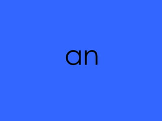 Blue words | PPTX