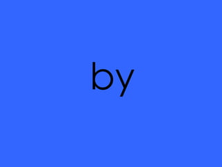 Blue words | PPTX