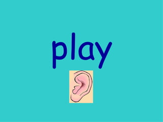 Blue Words With Sounds | PPT
