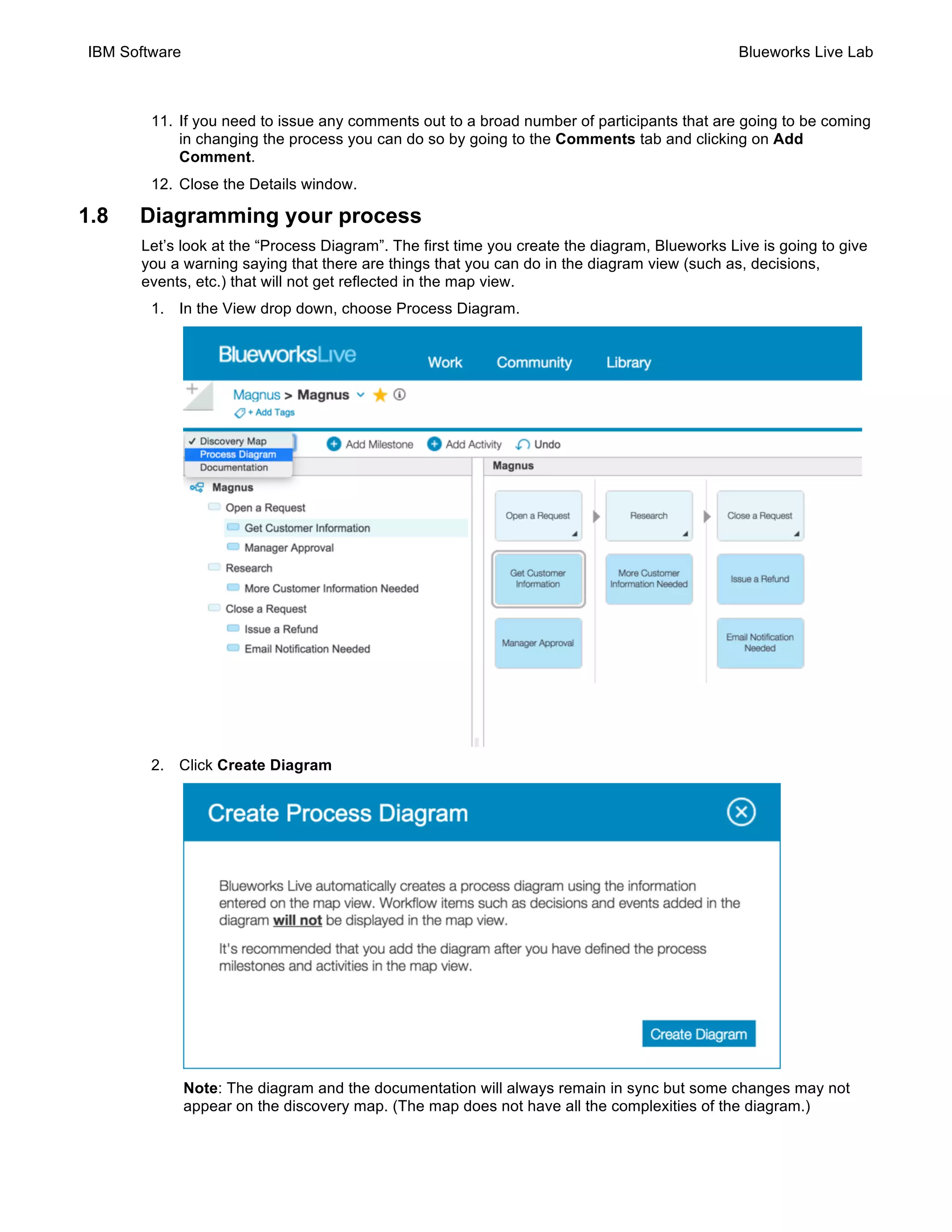 Blueworks Live Ninja Lab | PDF