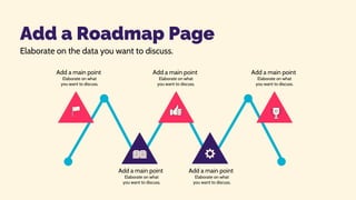 Blue Yellow and Pink Geometric Opportunity Roadmap Presentation.pptx