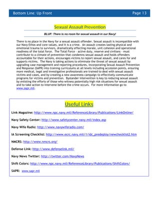 Bottom Line Up Front 01-10 Final | PDF