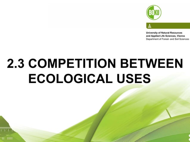 Sustainable management of Land and Soil multi-functionality by Winfried ...