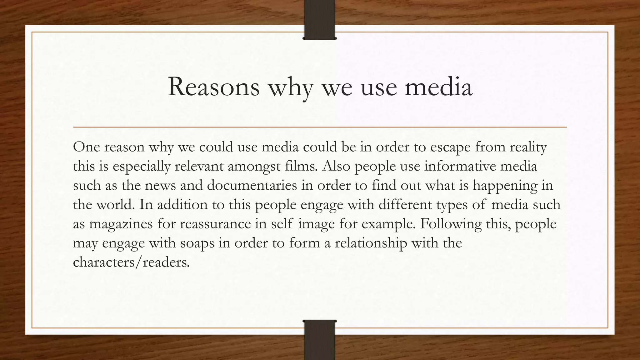 Blumler & Katz | PPT