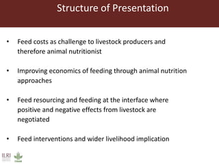 Animal nutrition approaches for profitable livestock operations and ...