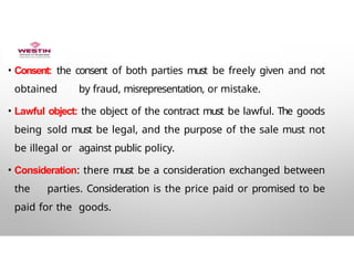 Introduction to Indian Sale of Goods act-1930 | PPT