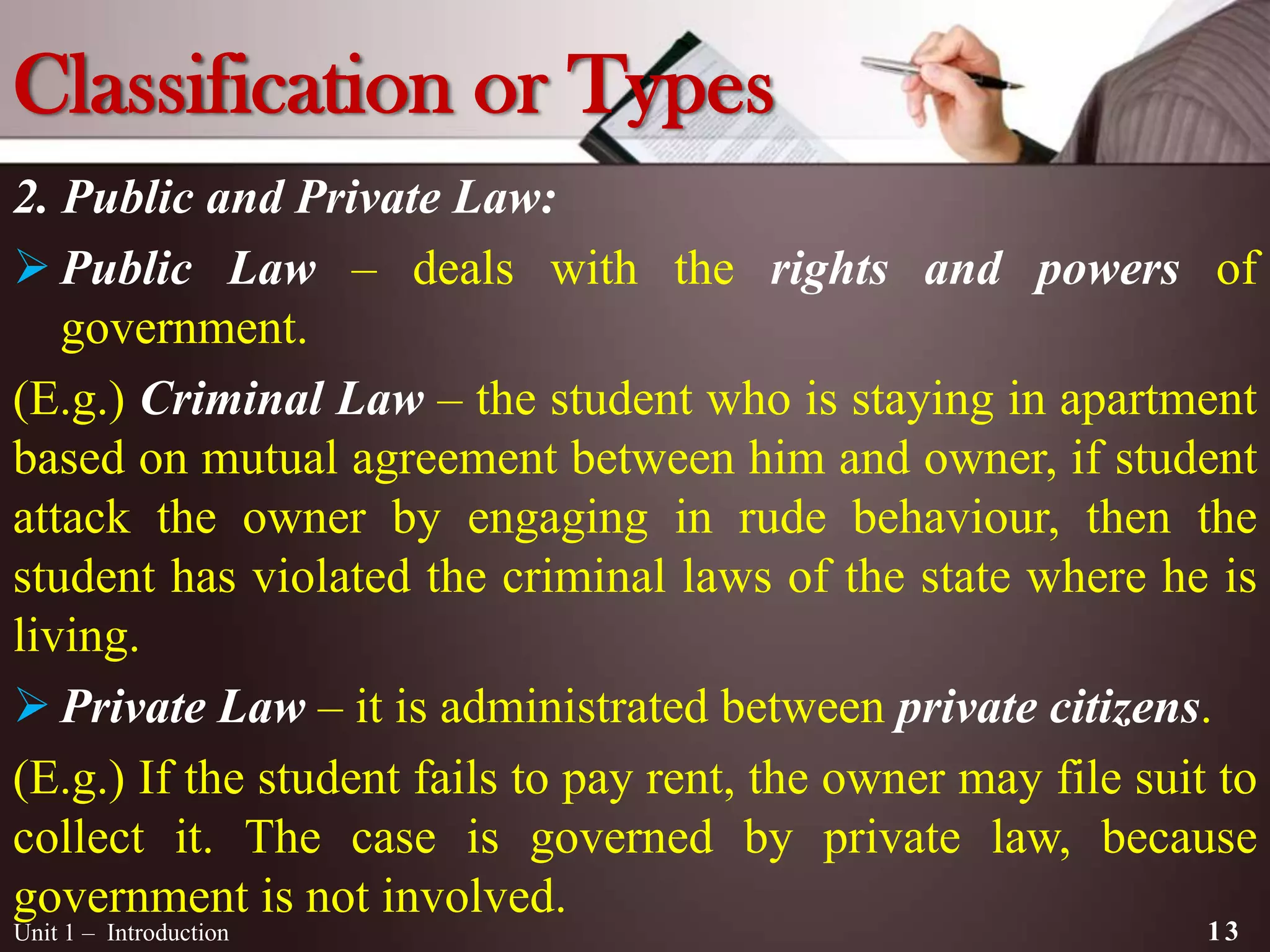 Business Law - Unit 1 | PDF