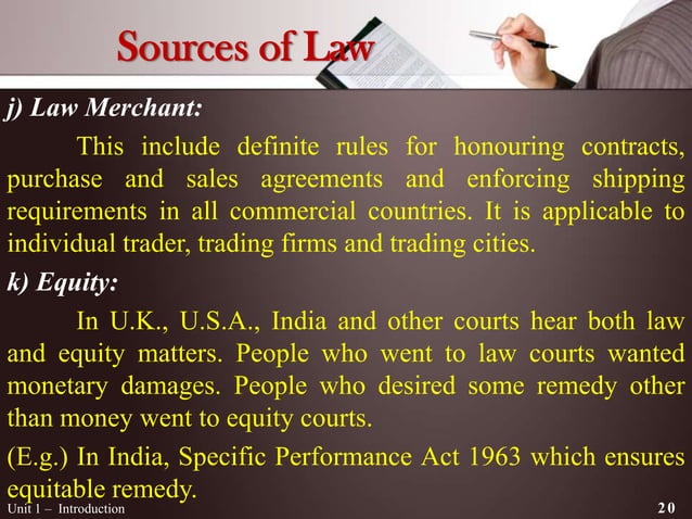 Business Law - Unit 1 | PDF | Legal Services Industry | Industries