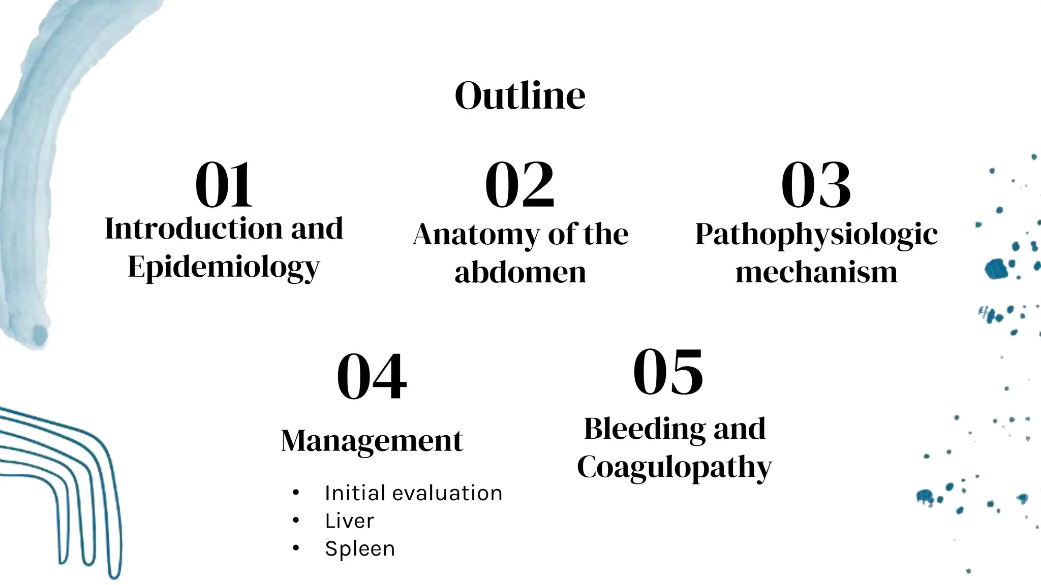 Blunt Abdominal Trauma | PPTX