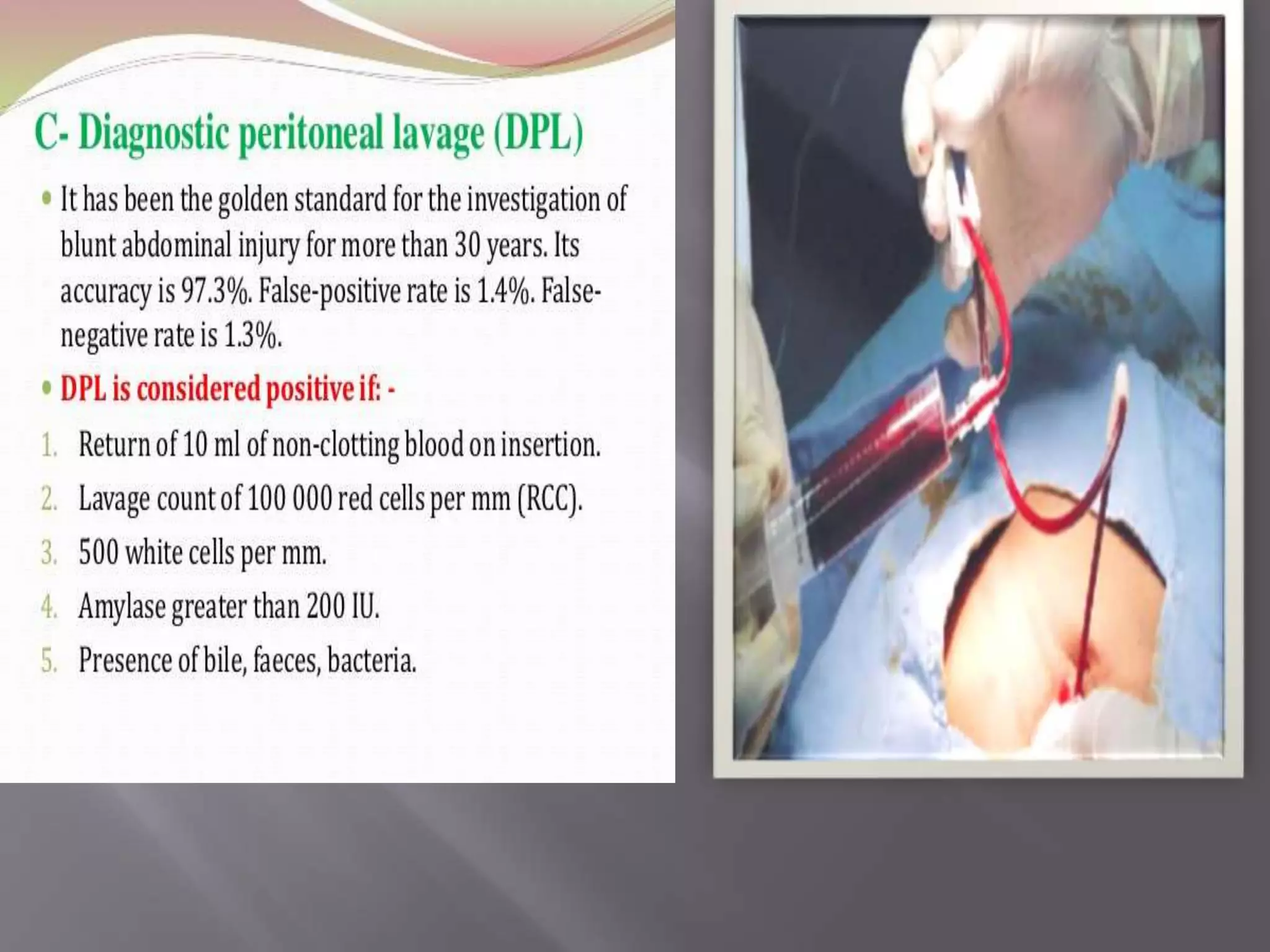 Blunt Abdominal Trauma | PPTX
