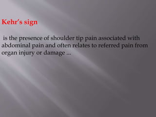 Blunt Abdominal Trauma | PPTX