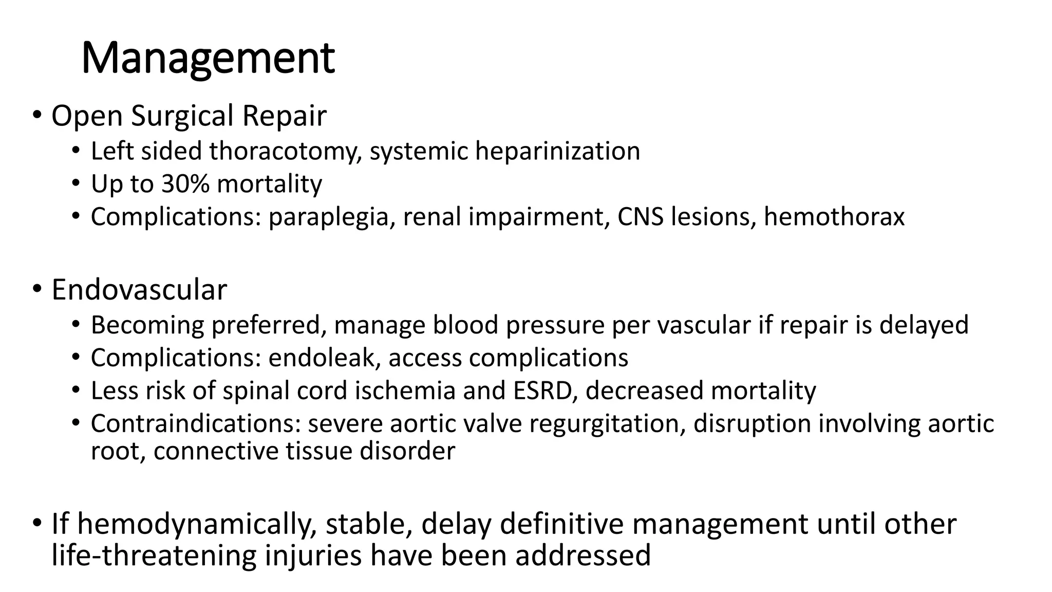 EMGuideWire's Radiology Reading Room: Blunt Aortic Injury | PPTX