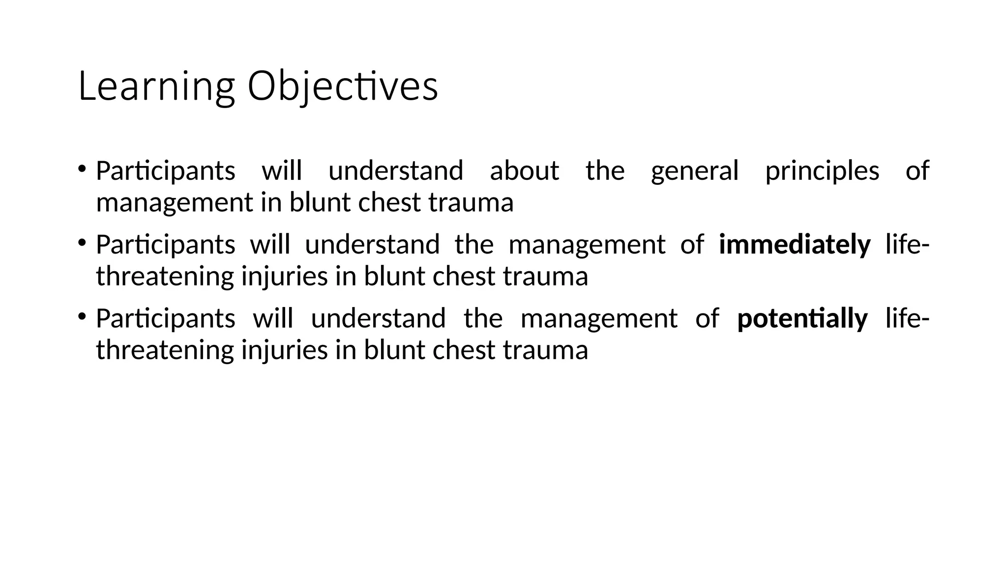 Trauma pada dada blunt chest trauma.pptx | First Aid | Injuries
