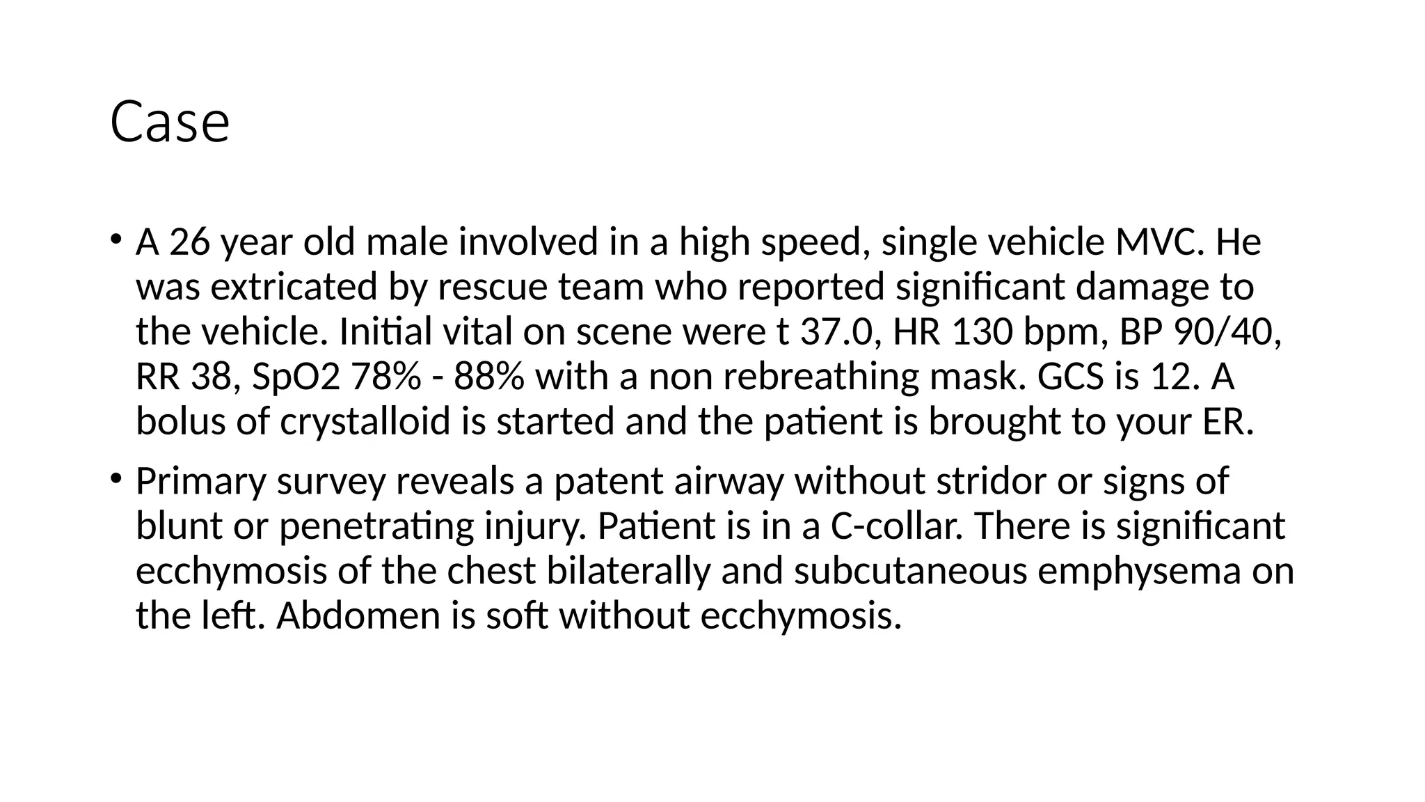 Trauma pada dada blunt chest trauma.pptx | First Aid | Injuries