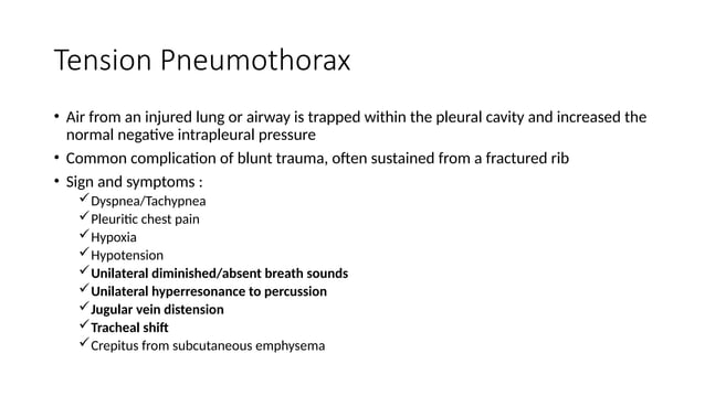 Trauma pada dada blunt chest trauma.pptx
