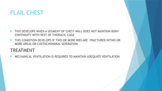 BLUNT CHEST TRAUMA.pptx,....,........... | PPTX