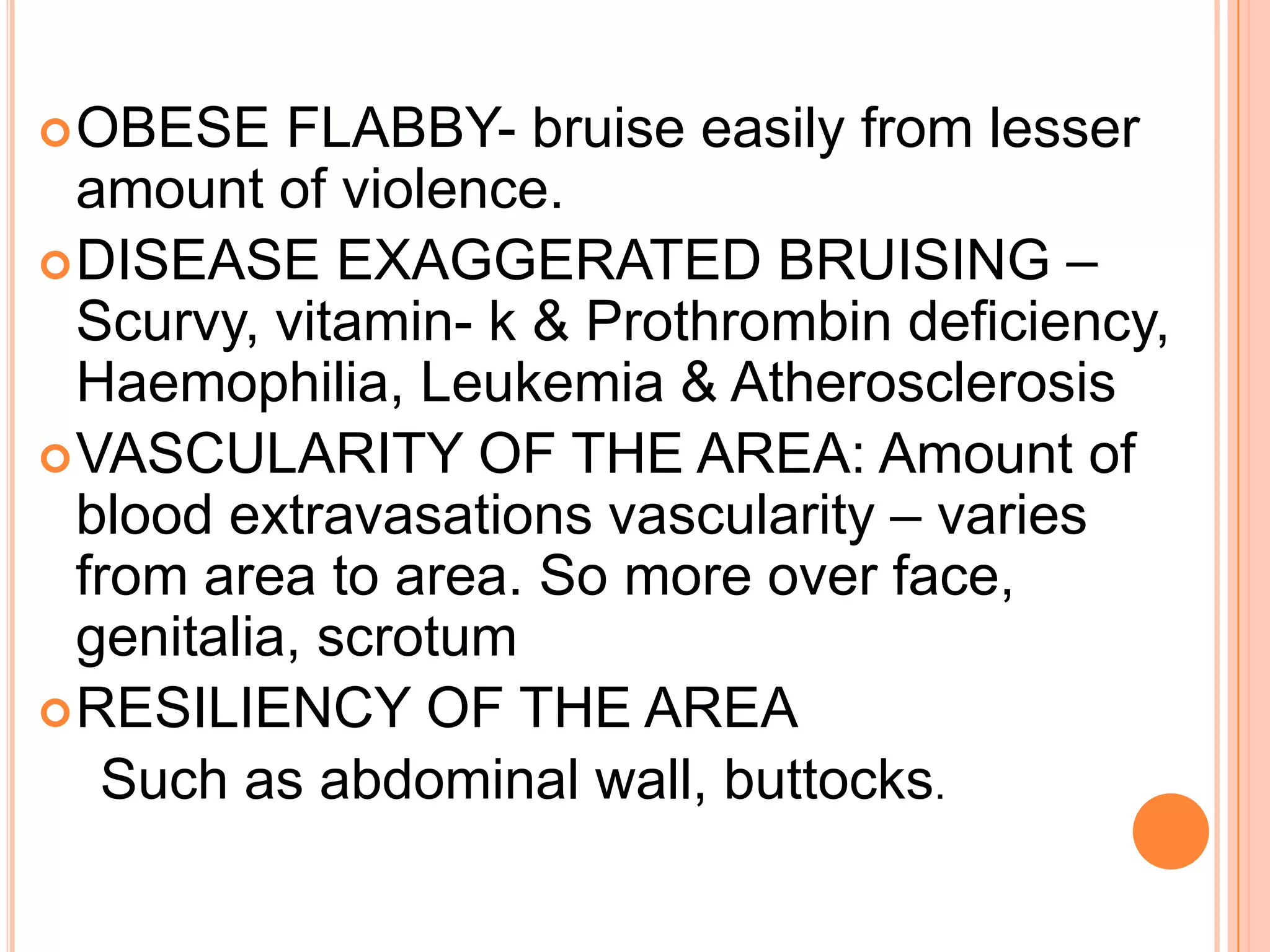 Blunt force injuries | PPTX