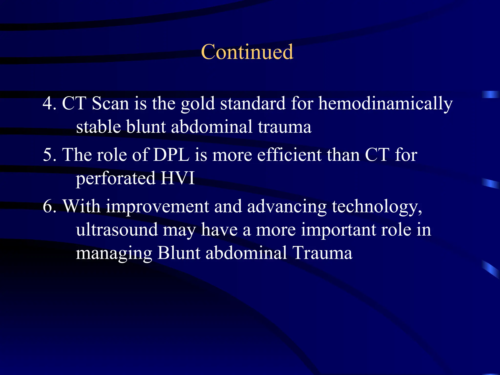 Blunt Hollow organvisceral perforation.ppt