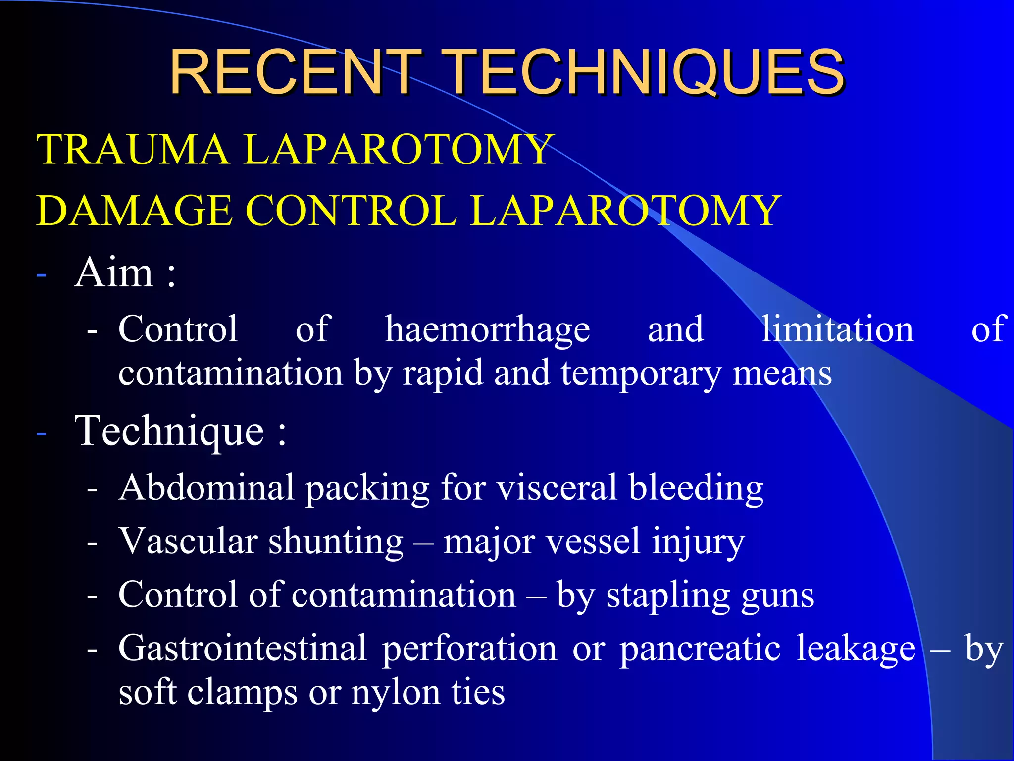 Blunt trauma abdomen | PPT